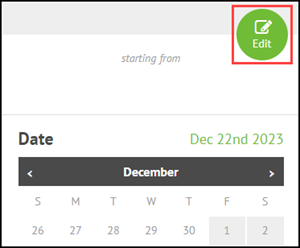 Setting the minimum notice for bookings – Support