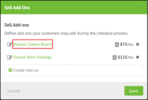 Creating custom add-ons – Support