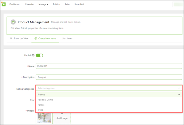 Assigning categories – Support