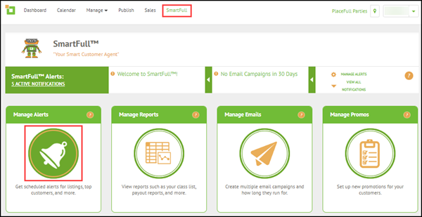 Running alerts – Support